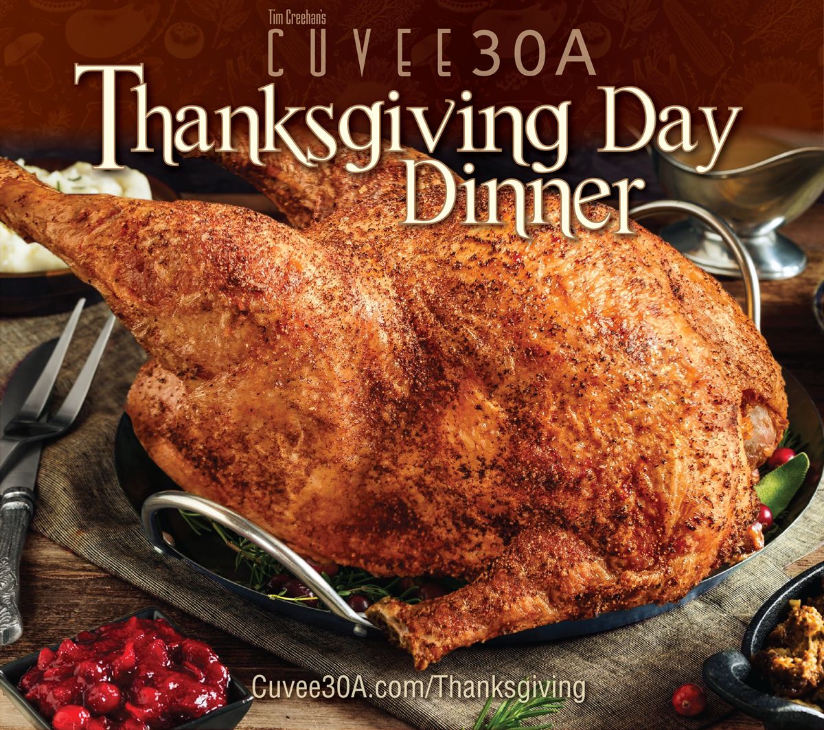 Thanksgiving Day Dinner | Holiday Fine Dining on the Emerald Coast ...